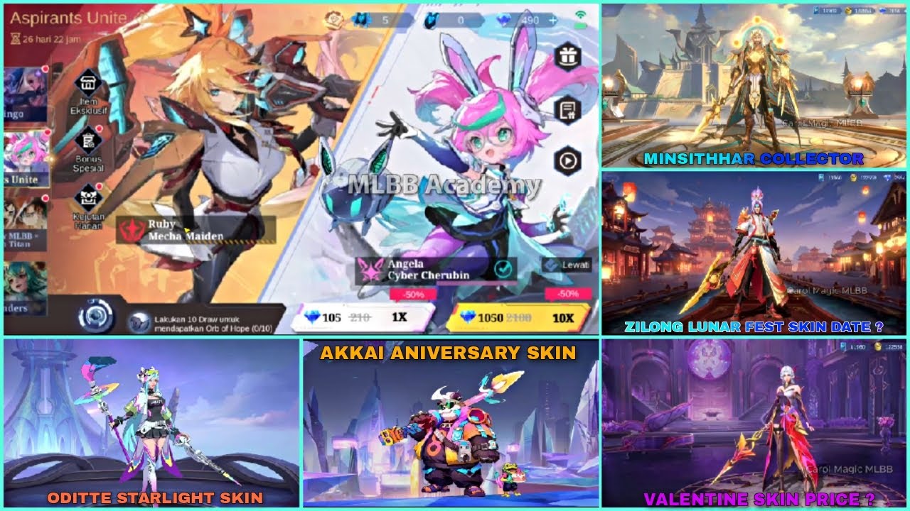 ZILONG LUNAR FEST SKIN BIG DISCOUNT & AKKAI ANIVERSARY SKIN | ALL NEW ...