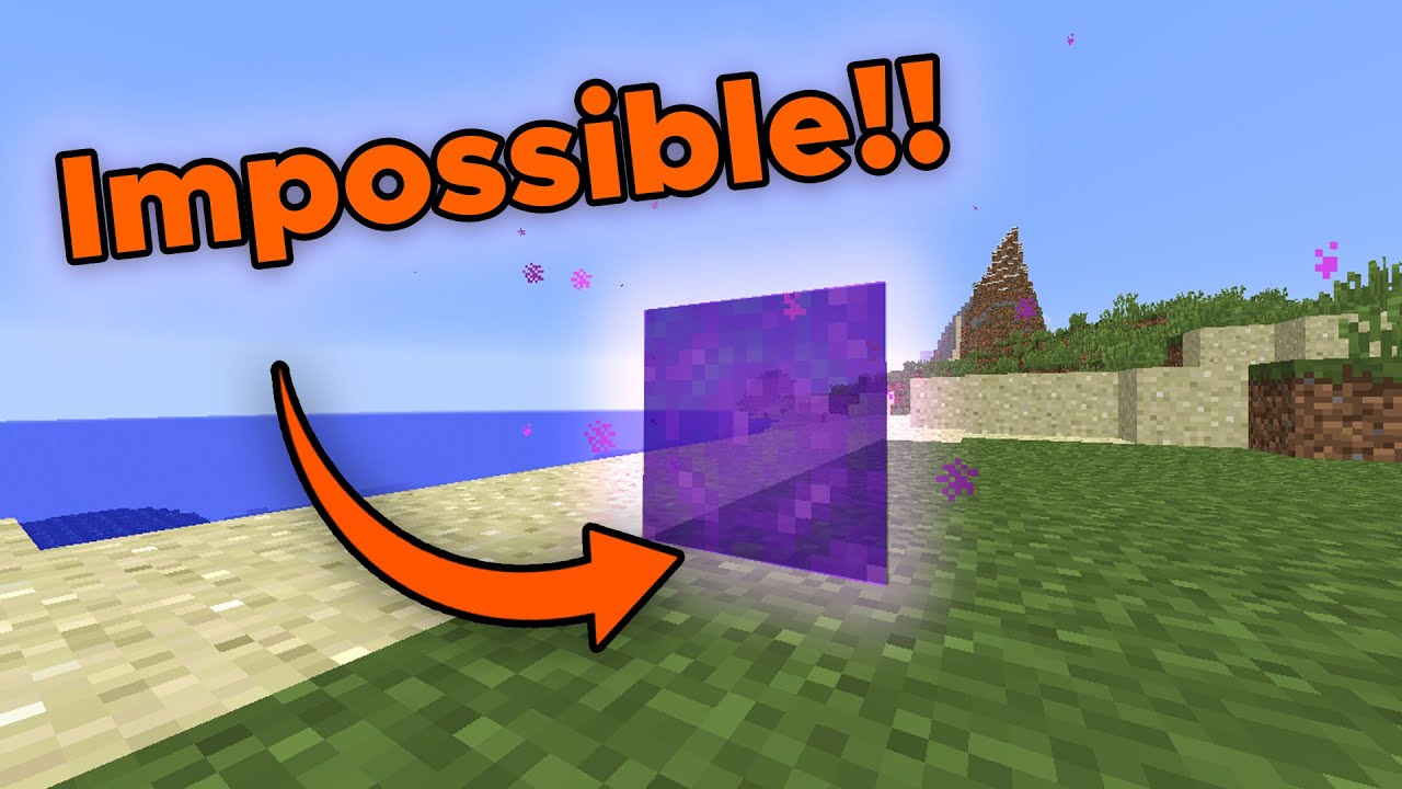 THIS Is The SMALLEST Nether Portal YOU Can Obtain! - YouTube