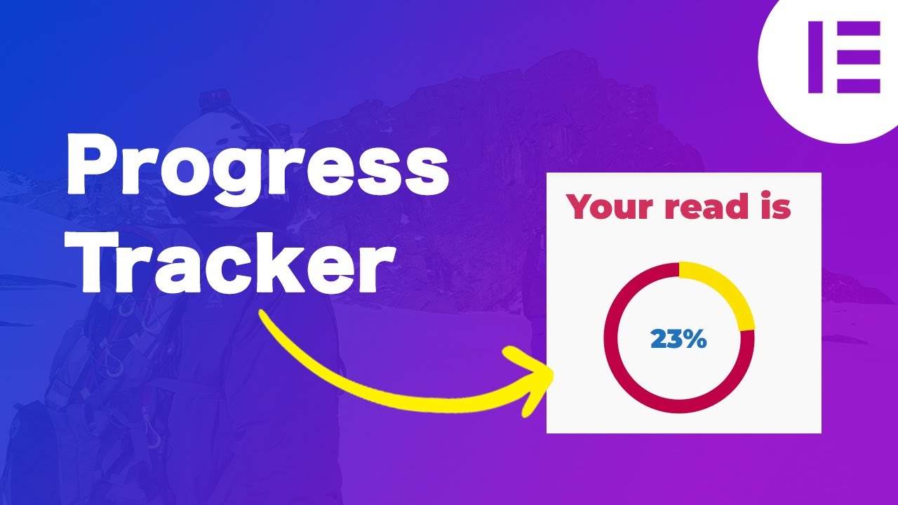 Add a Circular or Horizontal Progress Tracker in Elementor [Pro] - YouTube