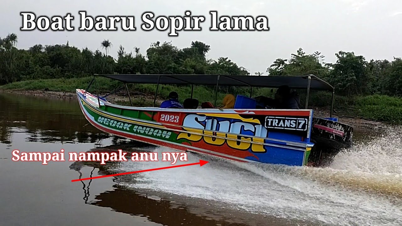 Test Body boat baru Sumatera selatan#speedboatpalembang#speednews - YouTube