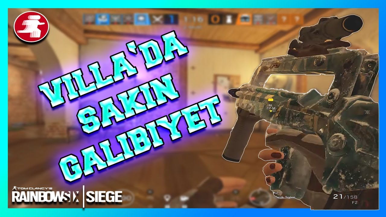 VİLLA HARİTASINDA SAKİN OYUN | Rainbow Six Siege Türkçe Ranked - YouTube