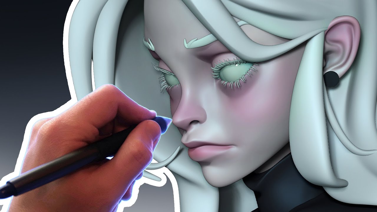 3D Sculpting | Ghost 👻 - YouTube