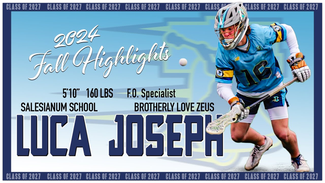Luca Joseph 2024 Fall Highlights | Salesianum '27 | Brotherly Love Zeus ...