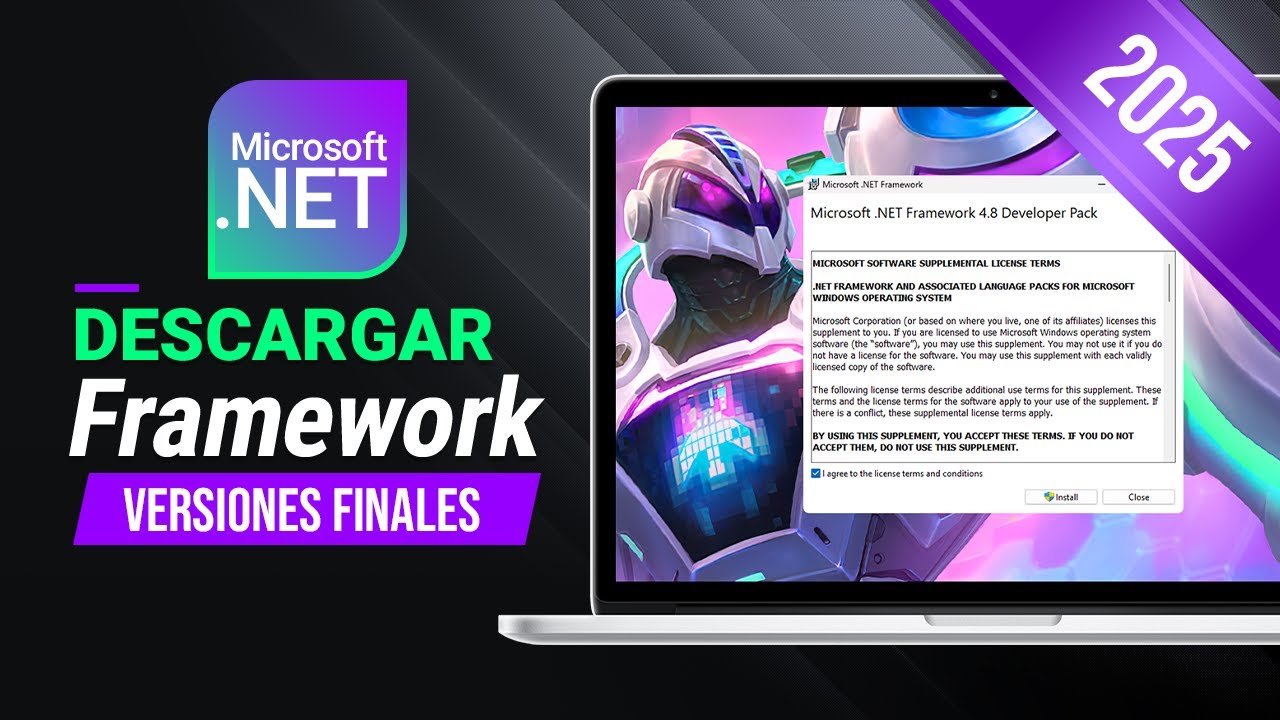 Descargar todos los Microsoft .NET Framework 3.5 al 4.8.1, 2025 (Actualizado) - YouTube