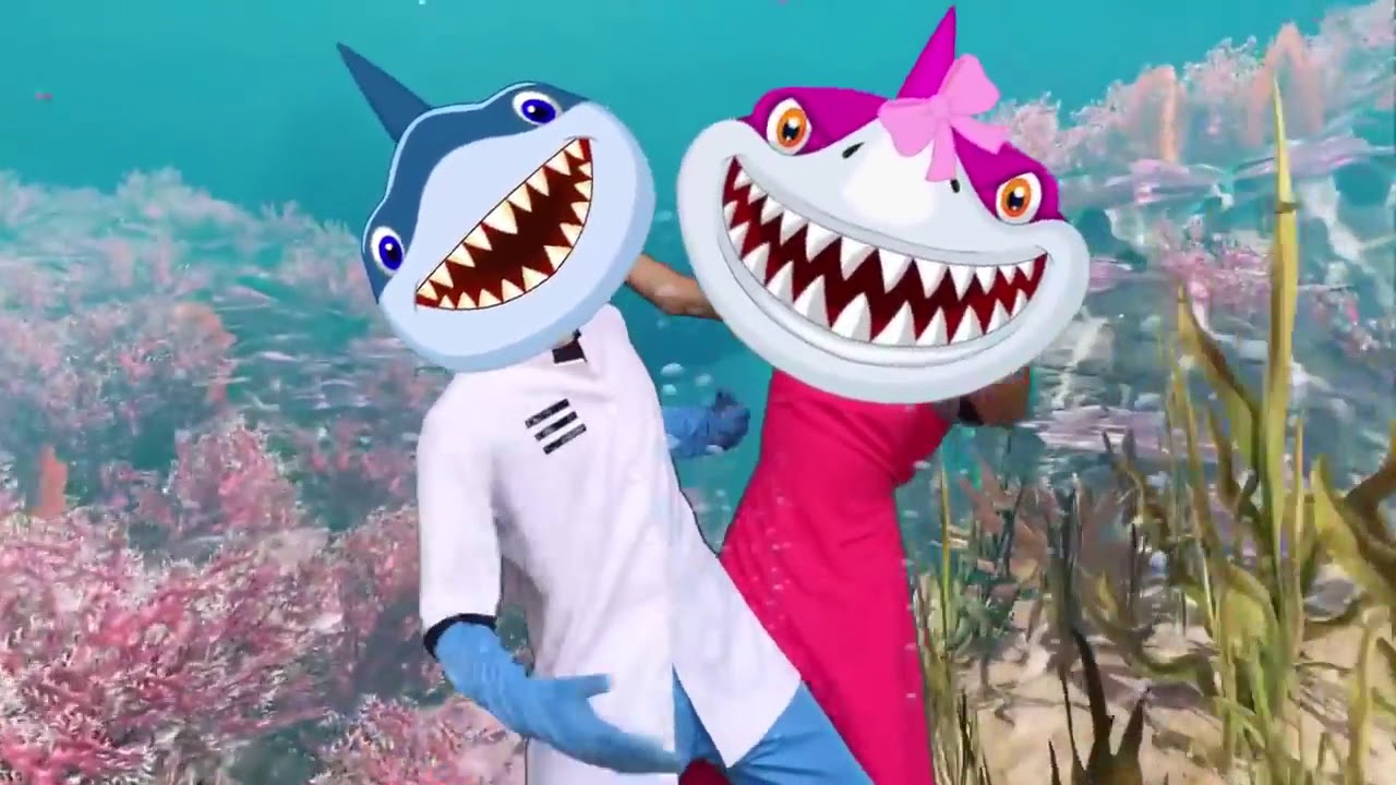 The Shark Family and more | Sing along with baby shark | Songs for ...