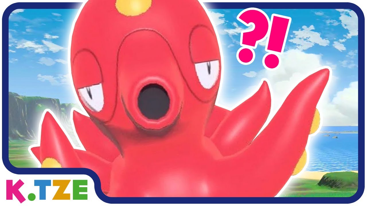Riesiger Oktopus am Strand 🐙😲 Pokemon Legenden Arceus | Folge 21. - YouTube