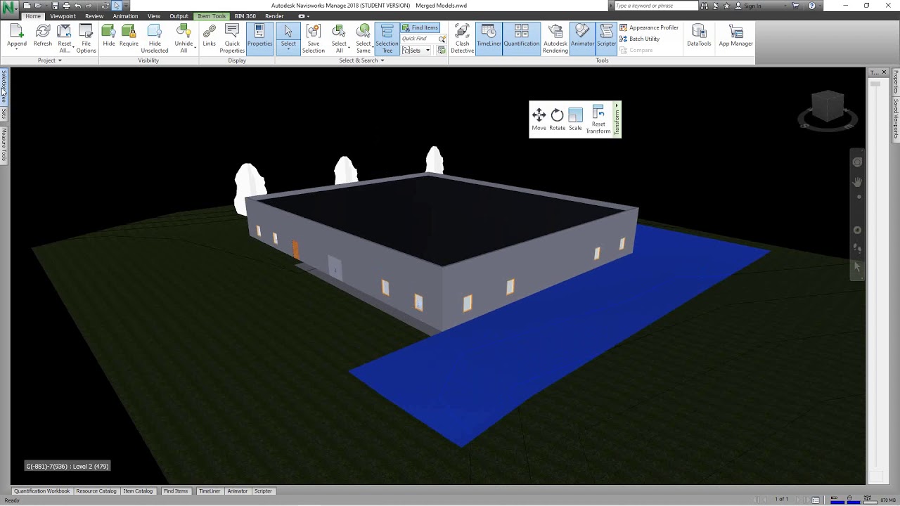 Navisworks Quantification Module - YouTube