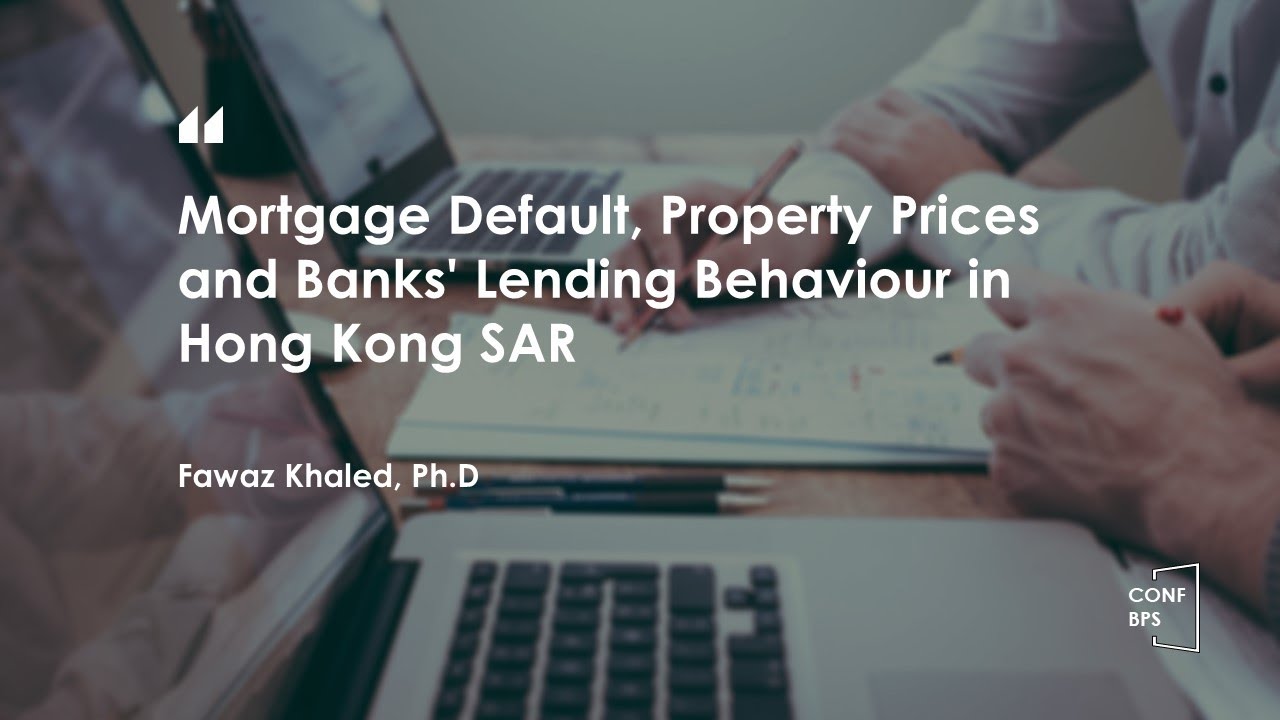 CONF-BPS 2024—Mortgage Default, Property Prices and Banks' Lending ...