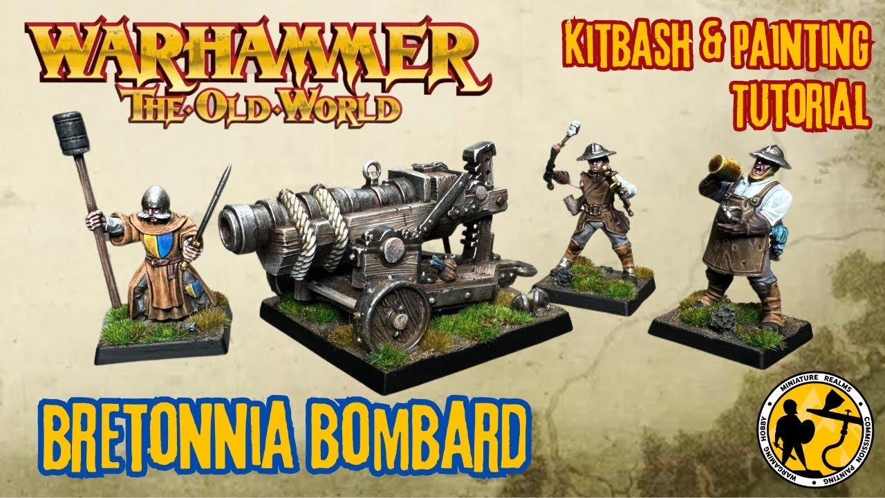 Warhammer: The Old World | Bretonnia Border Princes Bombard | Kitbash ...