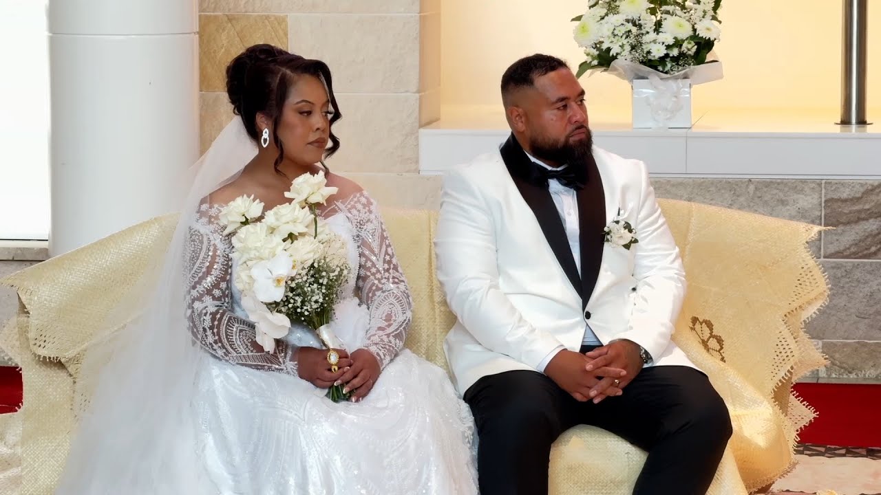 Beautiful Wedding Ceremony of 'Ana Va'elaveamata Halaifonua & 'Isileli ...