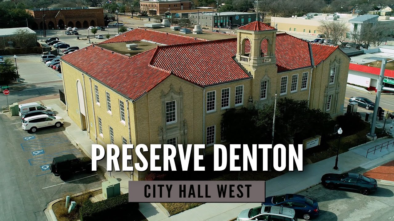 Preserve Denton: City Hall West (A Very Odd Building) - YouTube