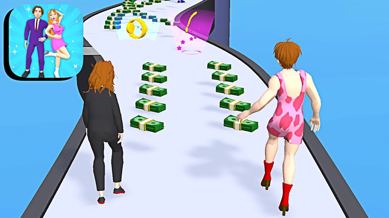 Couple Run - All Levels Gameplay Android,ios (Part 1) - YouTube
