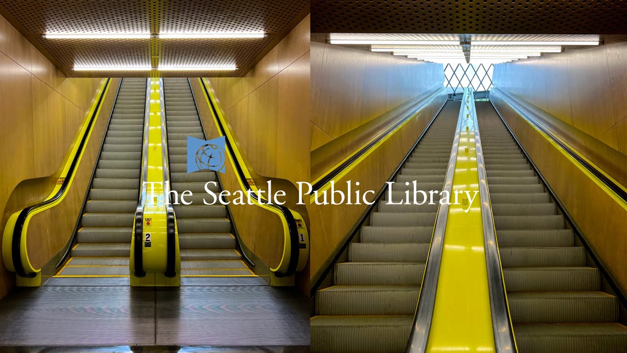 COOL Custom Schindler Double-File Escalators [Level 1-3] Seattle Public ...