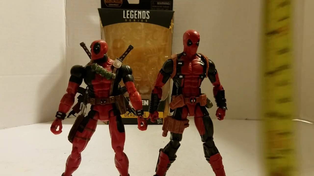 Marvel Legends: DeadPool (X-Men BAF Juggernaut Wave) - YouTube