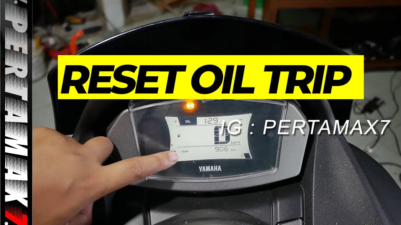 Reset Hapus Oil Trip Yamaha All New NMAX 2020 Terbaru 🛵 Sangat Amat ...