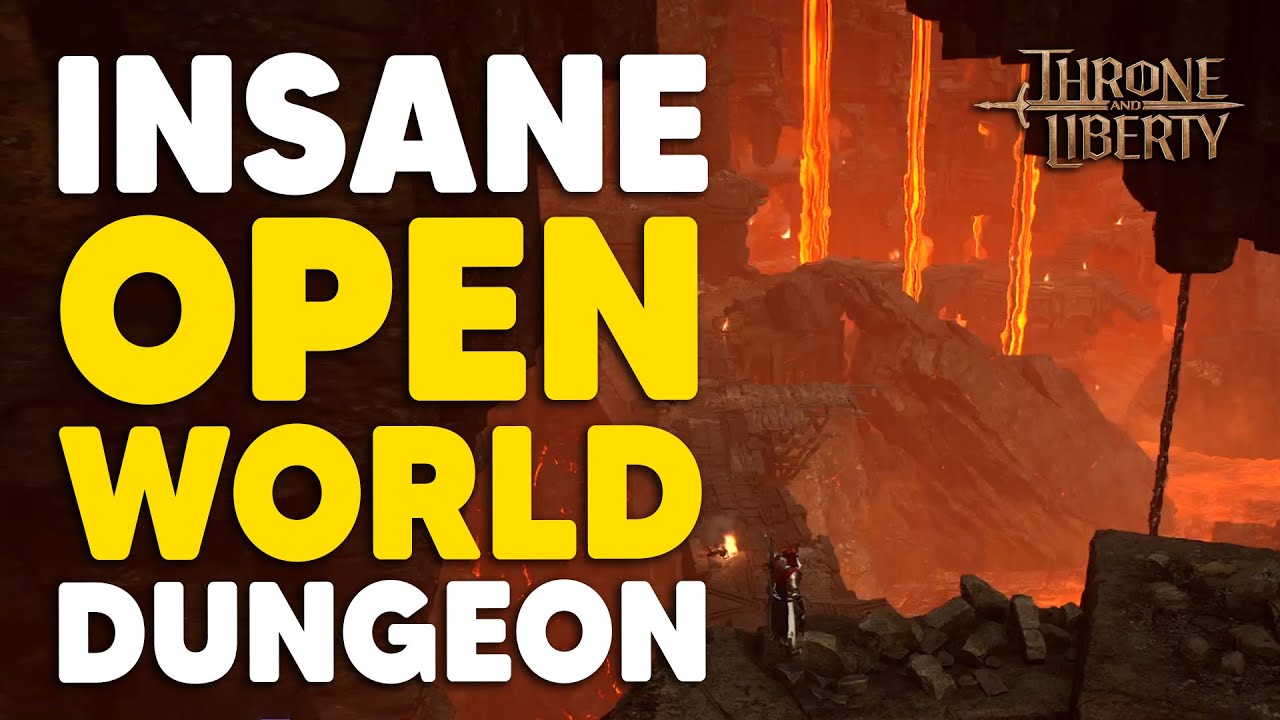 INTO THE GATES OF HELL! Insane Open World Dungeon in Throne and Liberty ...