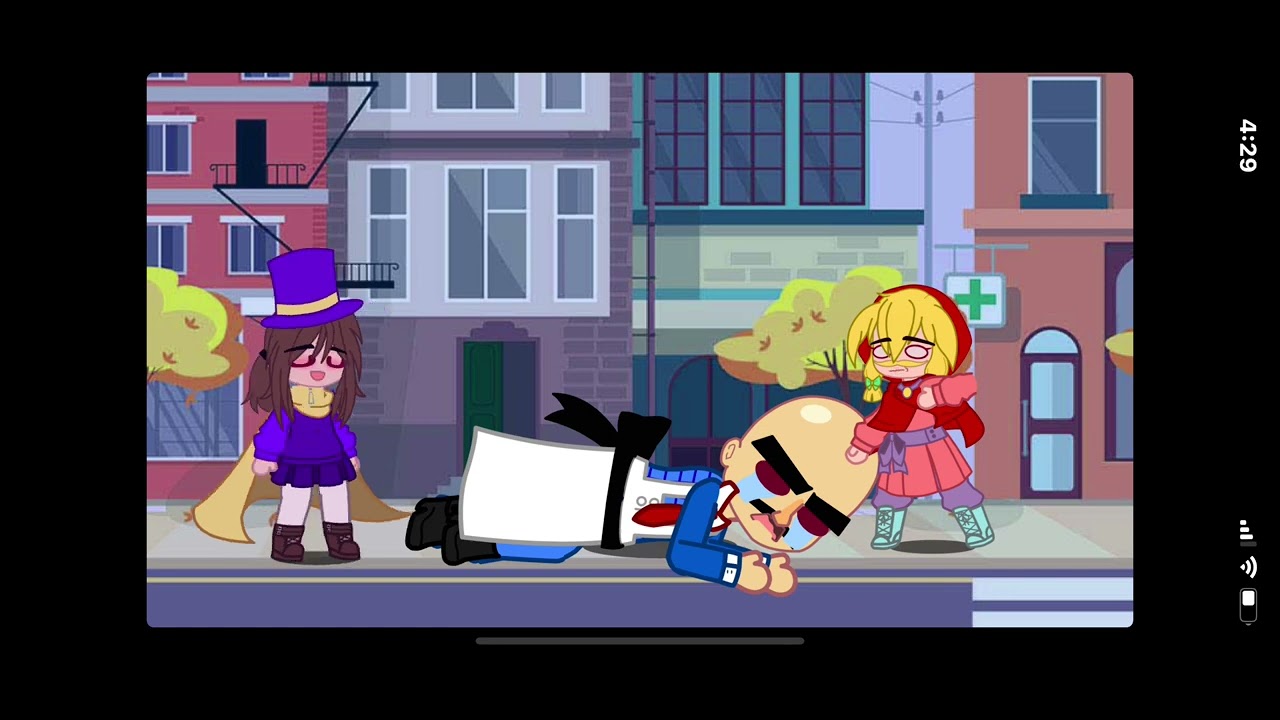 How to stop a bully || AHIT || ft hat kid, mustache girl, and a mafia ...