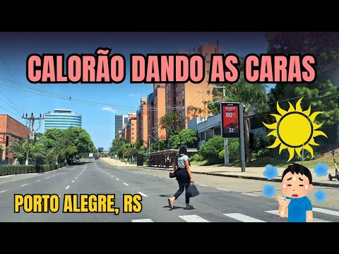 Calor volta com força a Porto Alegre, temperatura dispara e não há nuvens - 04/03/2026