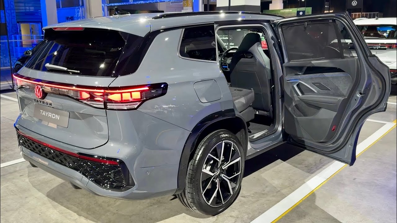 VW TAYRON 2025 - PRACTICALITY test & TRUNK SPACE (7-SEATER SUV) - YouTube