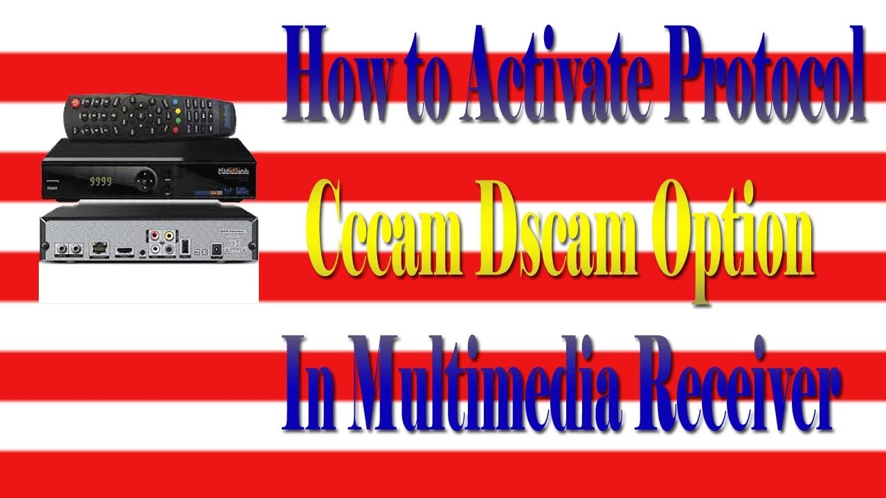 How To Show And Activate Protocol Cccam Option in Multimedia Receiver ...