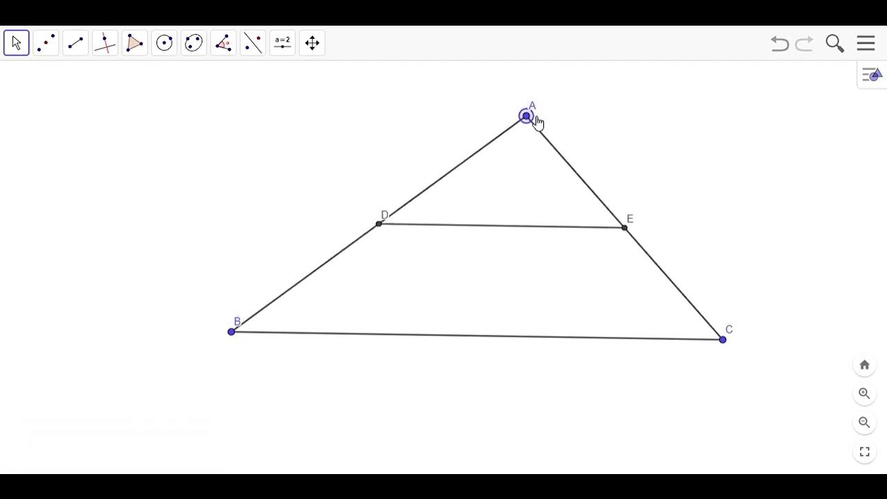 Geogebra Tutorial 2_Points, Line Segments and Midpoints - YouTube