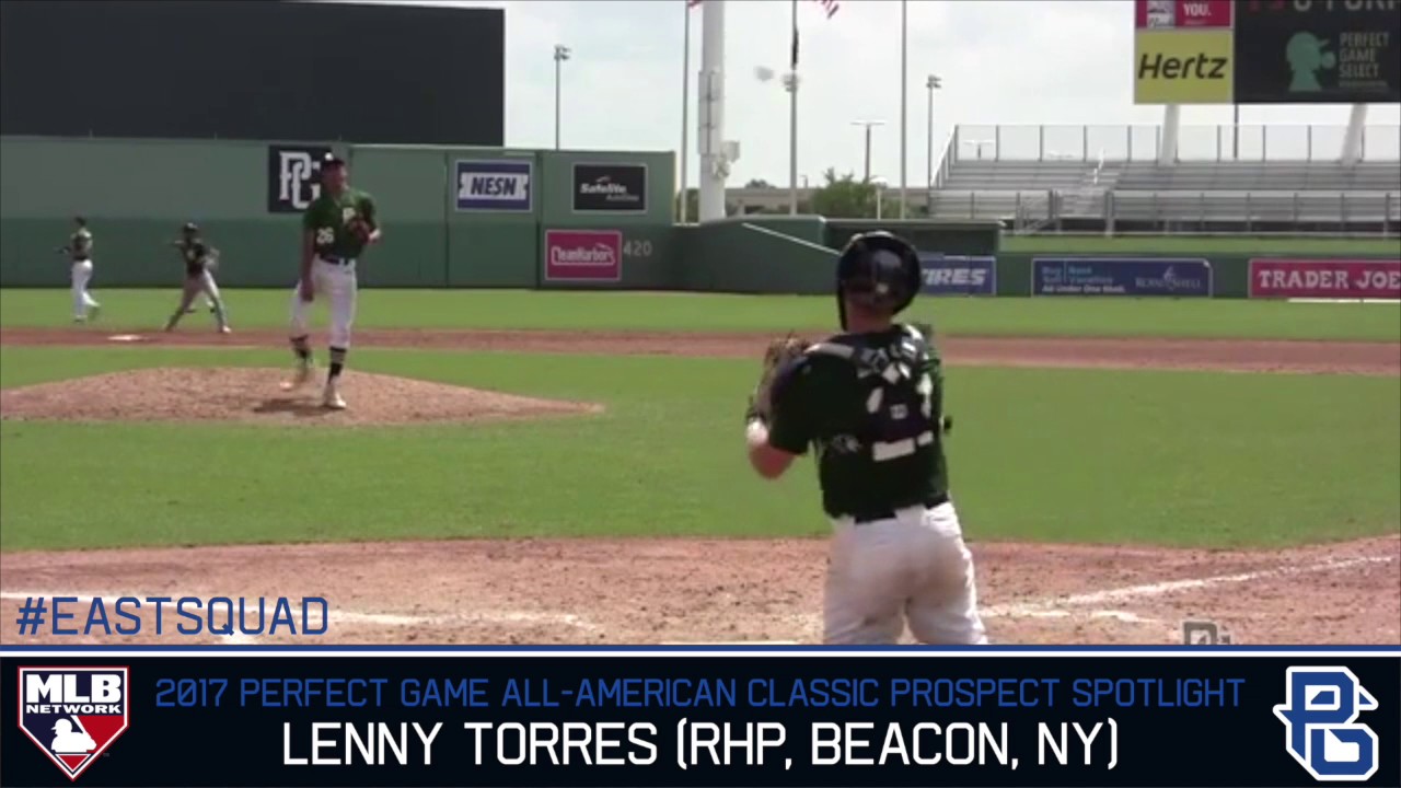 Lenny Torres Jr. (RHP, Beacon, NY) - YouTube
