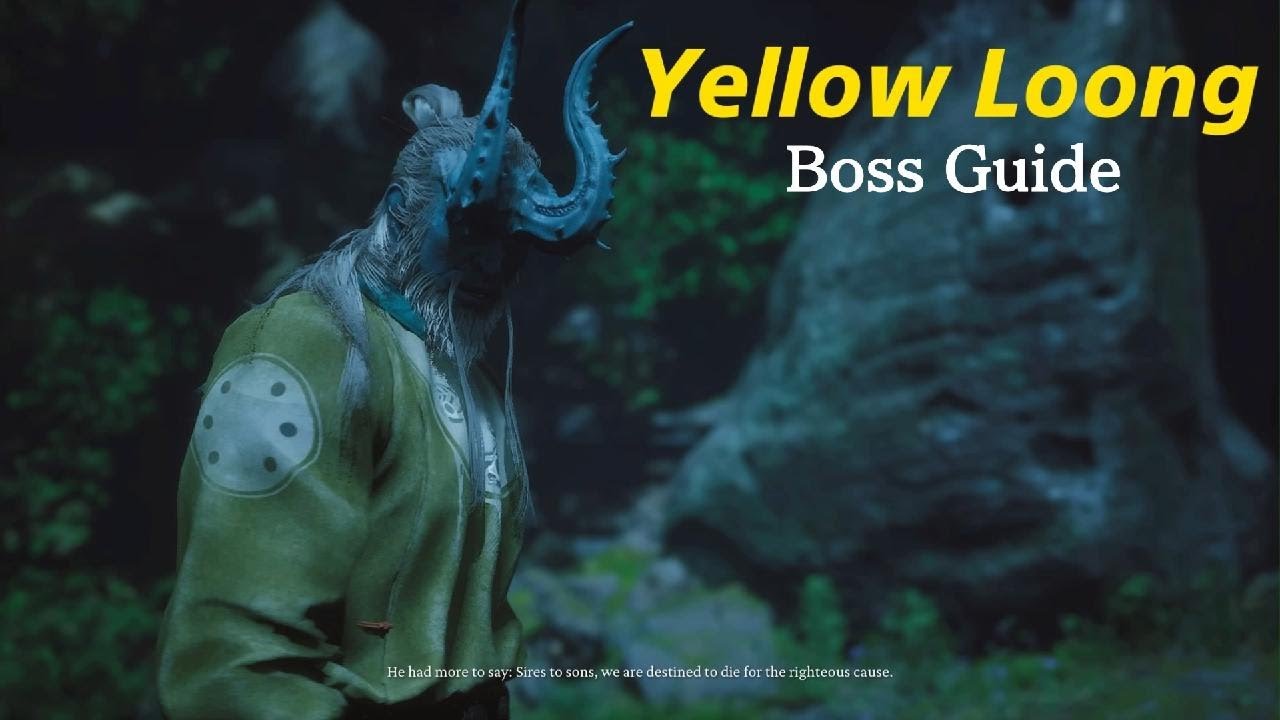 Black Myth: Wukong-Yellow Loong (Boss Fight Boss Guide) - YouTube