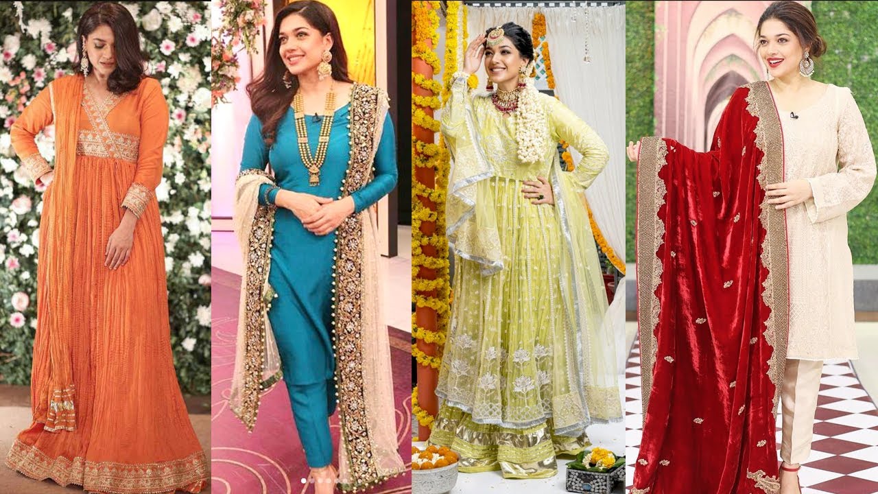 Pakistani actress and host Sanam jung Dresses Collection | Youtuber ...