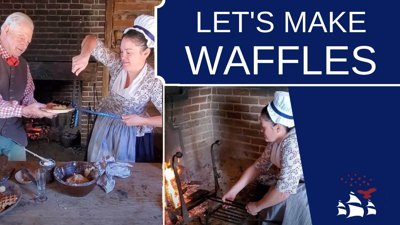 Recipe Rewind | Making 18th Century Waffles - YouTube