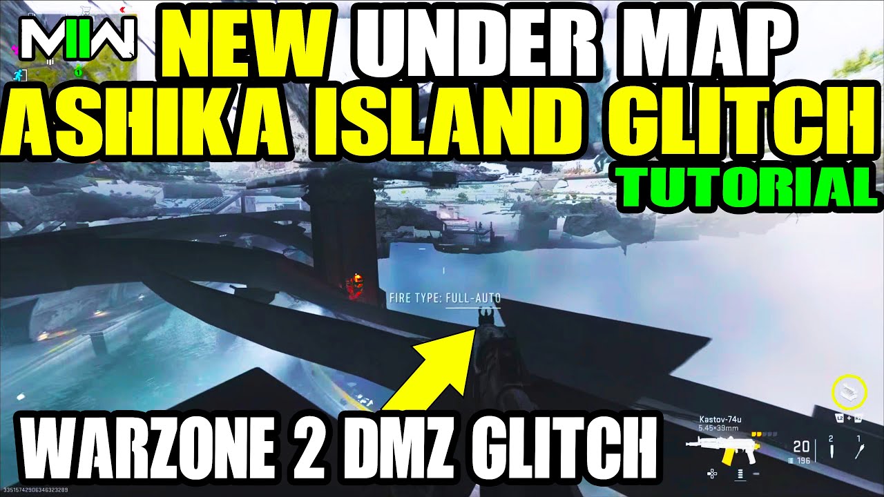 MW2 new ASHIKA ISLAND Glitch UNDER MAP Glitch Tutorial Warzone 2 Ashika Island Glitch DMZ Glitch ...