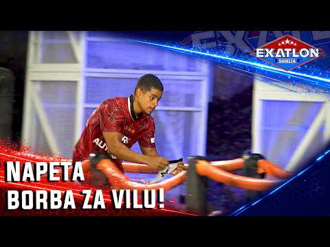 Exatlon 2 Srbija: Epizoda 6 | Napeta borba za vilu! Crveni vode, ali da li zadržavaju vođstvo?