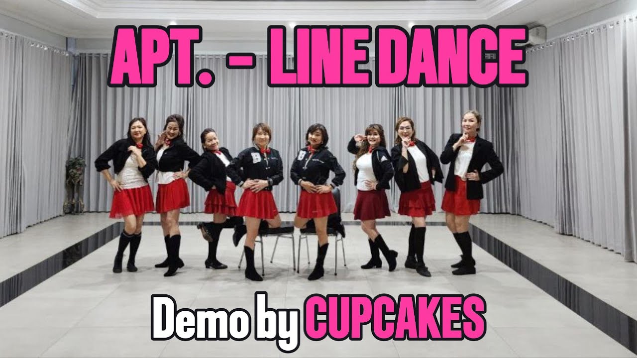 APT - Line Dance | Demo by Champagne - YouTube