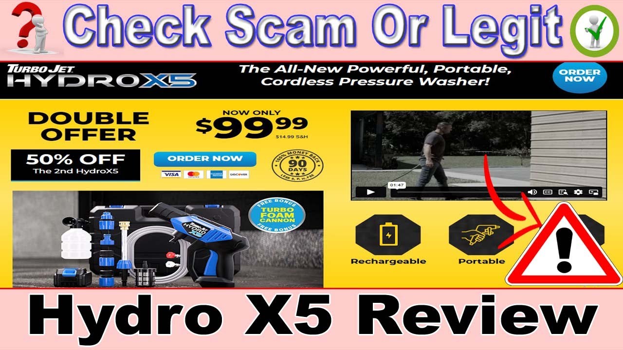 Hydro X5 Pressure Washer Review 🔥 Real Power or Just Another Cheap ...
