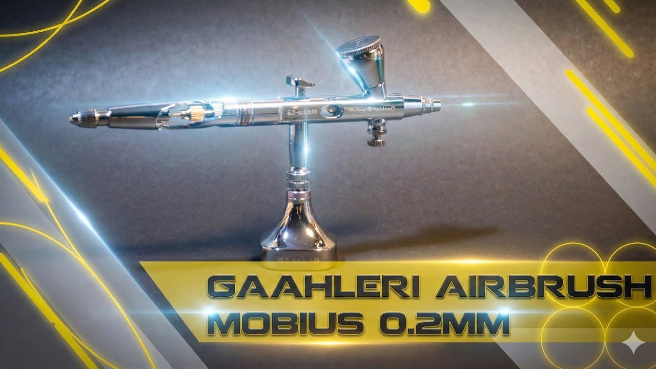 Gaahleri Mobius Airbrush Review: High Quality on a Budget - YouTube