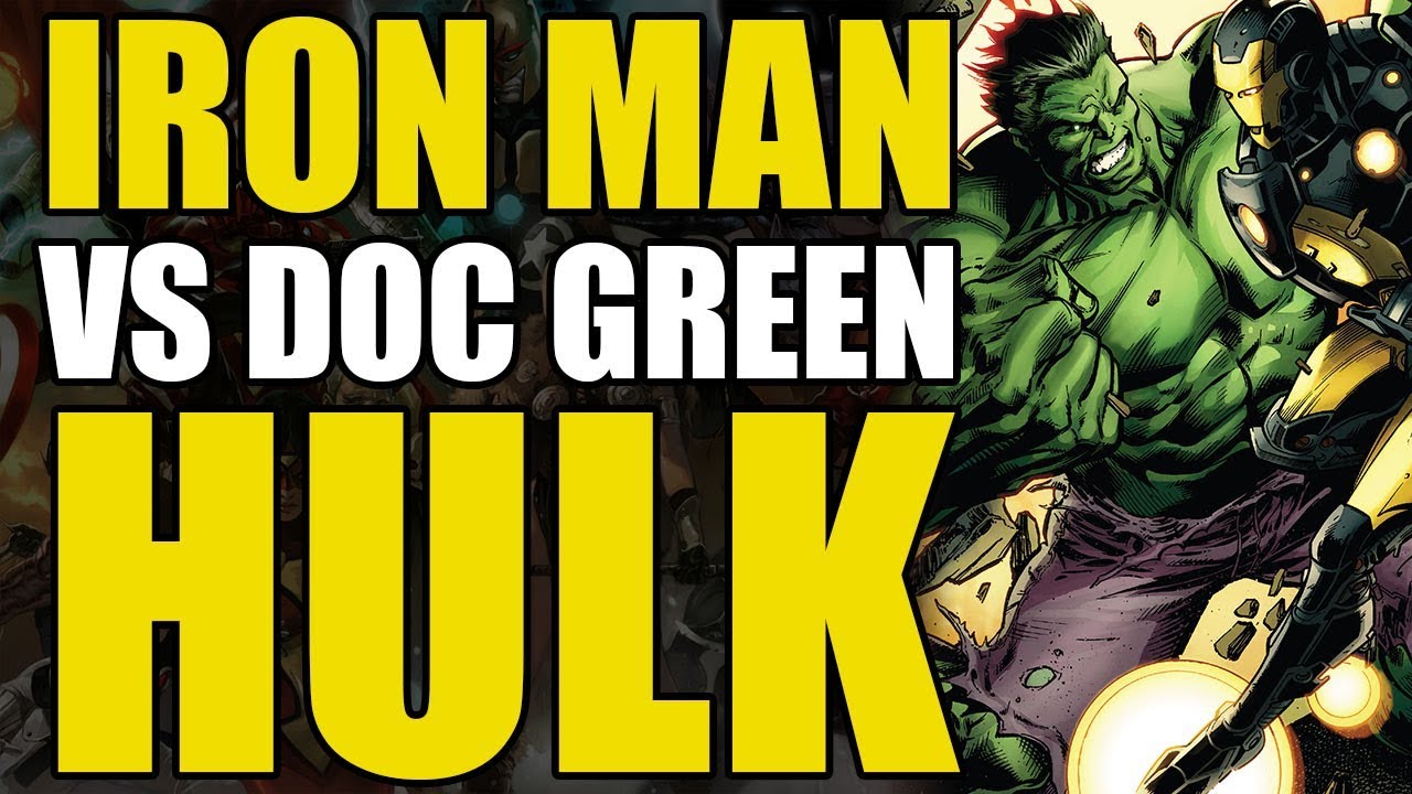 Iron Man vs Doc Green Hulk (Original Sin: Iron Man vs Hulk) - YouTube