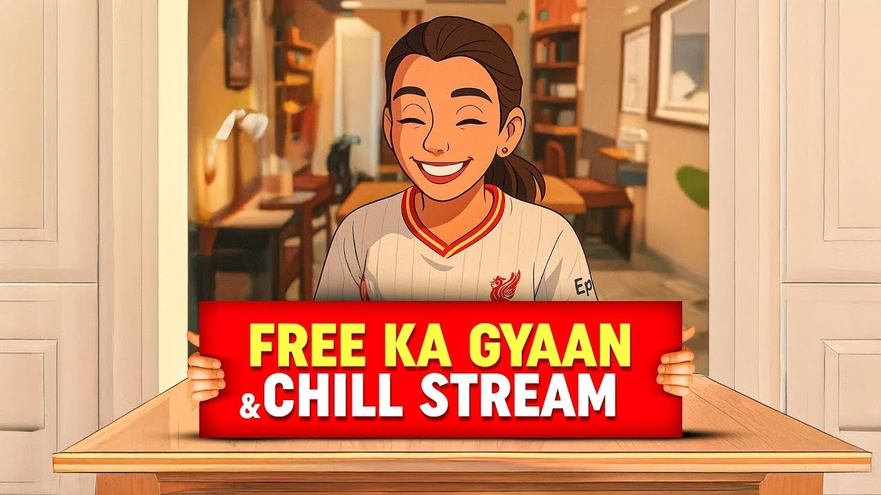 Random Chill Stream | Football, F1, Tennis, Movies, Books.. - YouTube