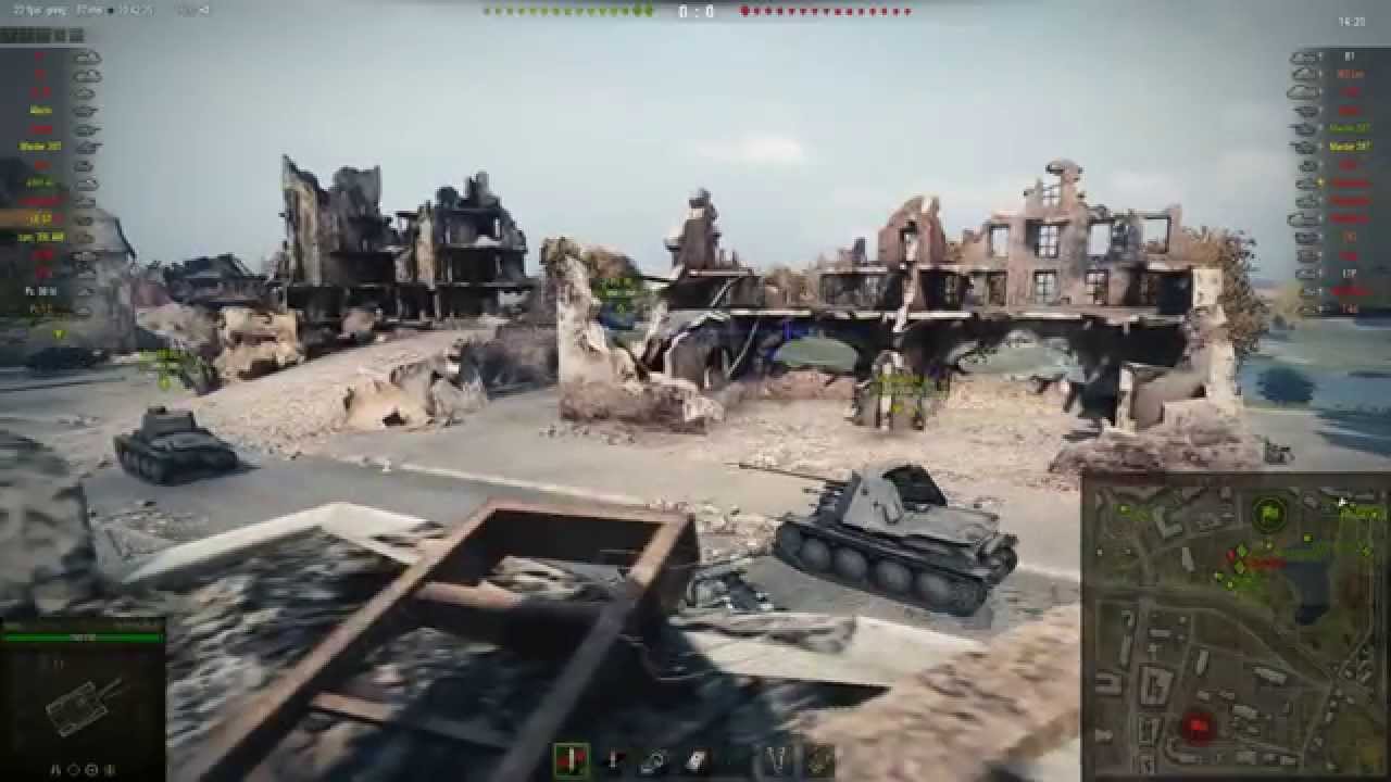 World of Tanks : Taktyczny randomek Renault UE 57 - YouTube