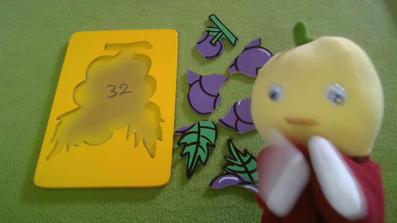 Bermain puzzle Buah Anggur - YouTube