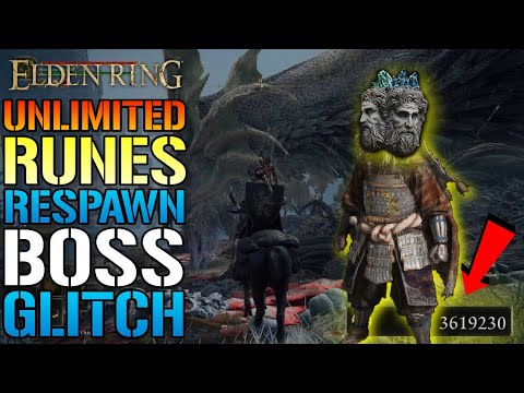 Elden Ring: NEW UNLIMITED RUNES! Respawn Boss Glitch! How To Level Up ...