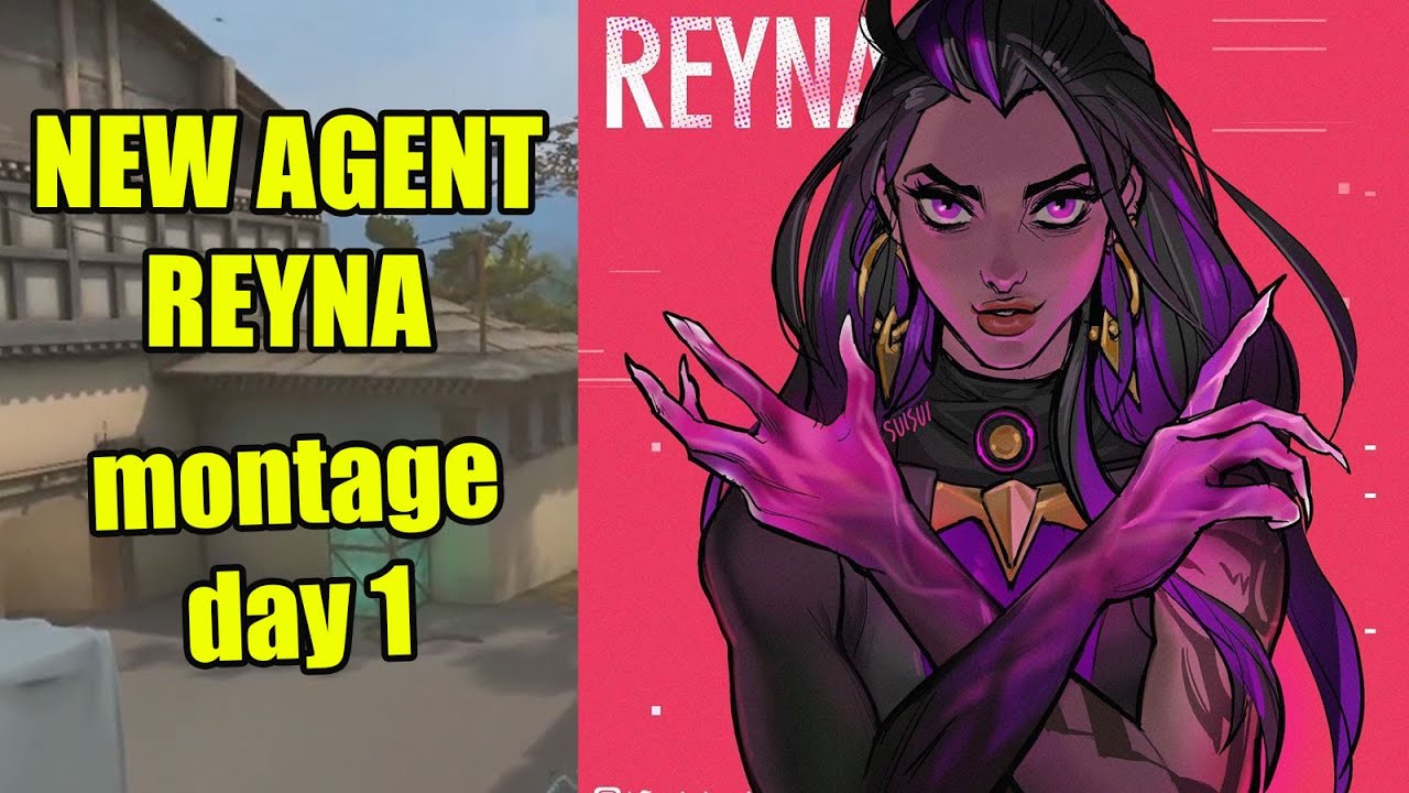 NEW AGENT REYNA | REYNA MONTAGE | Best Reyna Gameplay | valorant ...