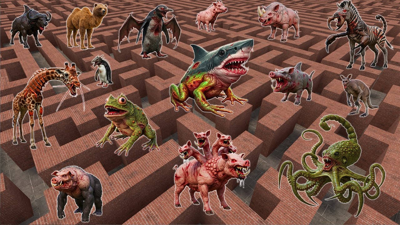 SPARTAN KICK ALL MUTANT ANIMALS ELEPHANT KANGAROO PENGUIN ZOOCHOSIS in ...