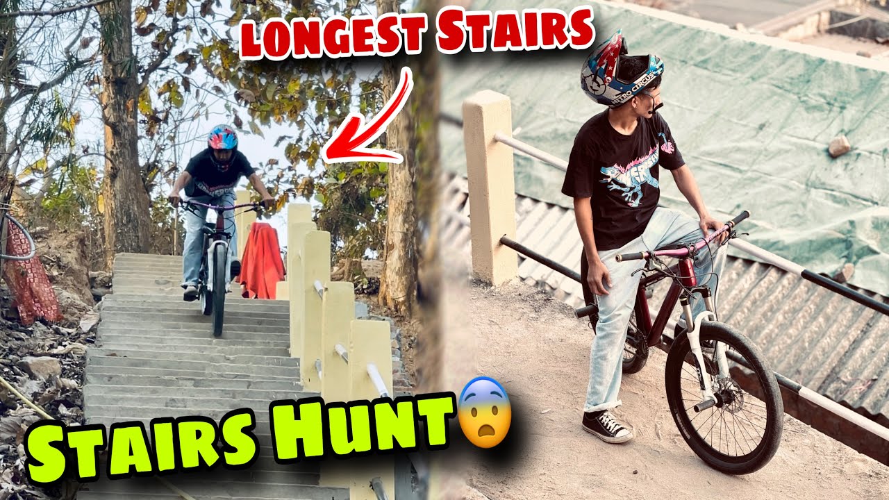 Found A Extreme Stairs Spot 😱 || Longest Stairs In Guwahati 😨 - YouTube