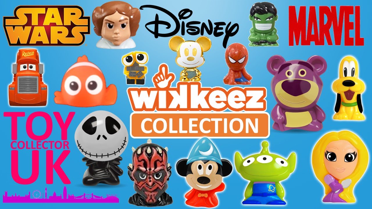 Complete Disney Wikkeez Collection - Series 1, 2, Marvel & Star Wars ...