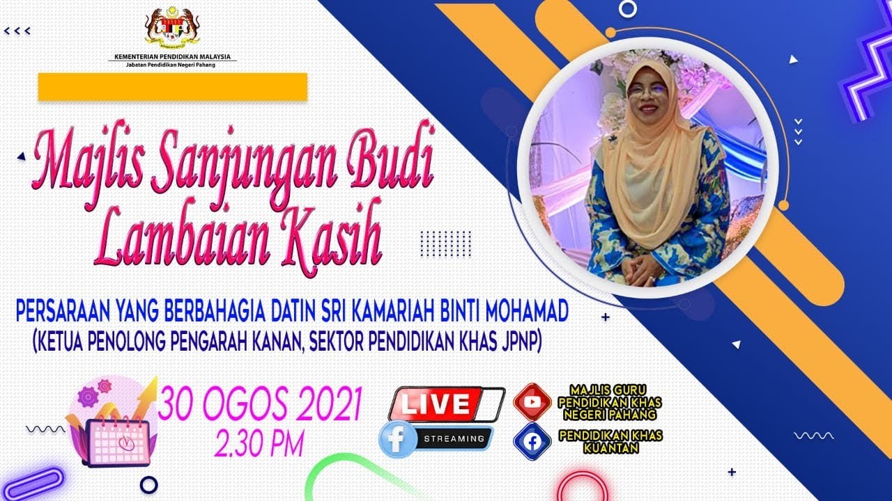 MAJLIS SANJUNGAN BUDI LAMBAIAN KASIH - YouTube