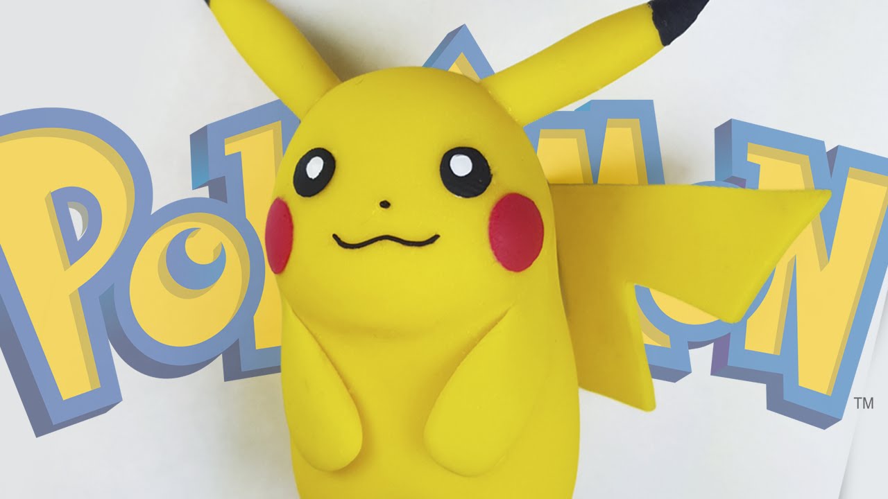 PIKACHU "TUTORIAL" PORCELANA FRIA POLYMER CLAY PLASTILINA - YouTube