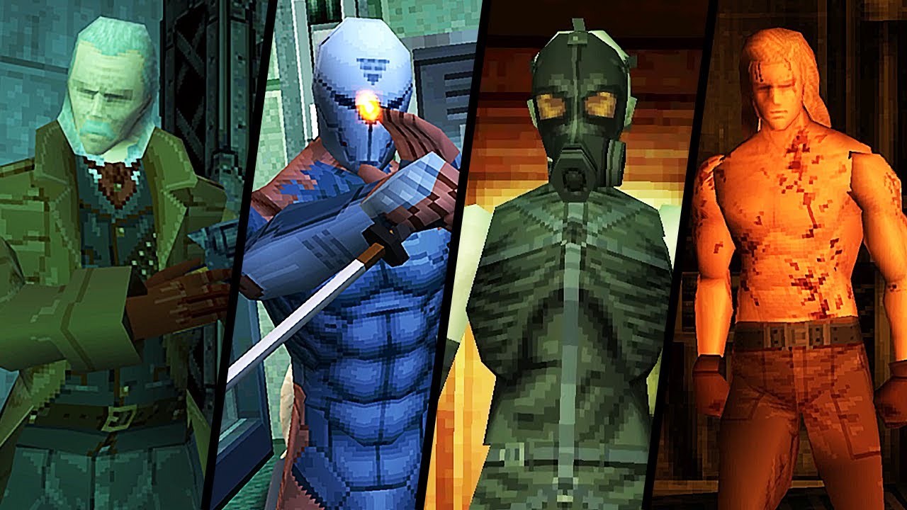 METAL GEAR SOLID 1 - All Bosses + All Endings (4K 60FPS) - YouTube