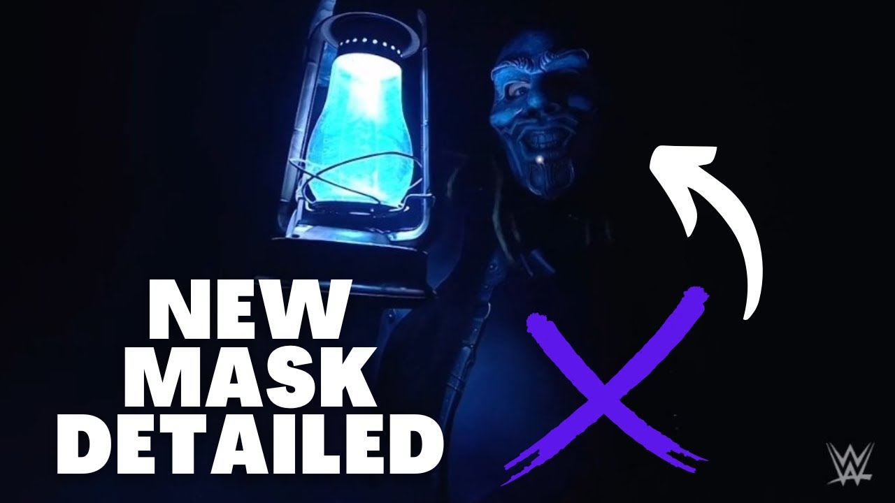 BRAY WYATT RETURN MASK REVEALED, CLOSER LOOK at WWE Extreme Rules - YouTube