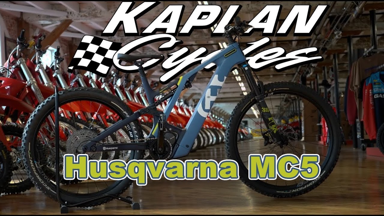 NEW HUSQVARNA MC5 E-BIKE - Available Now - YouTube