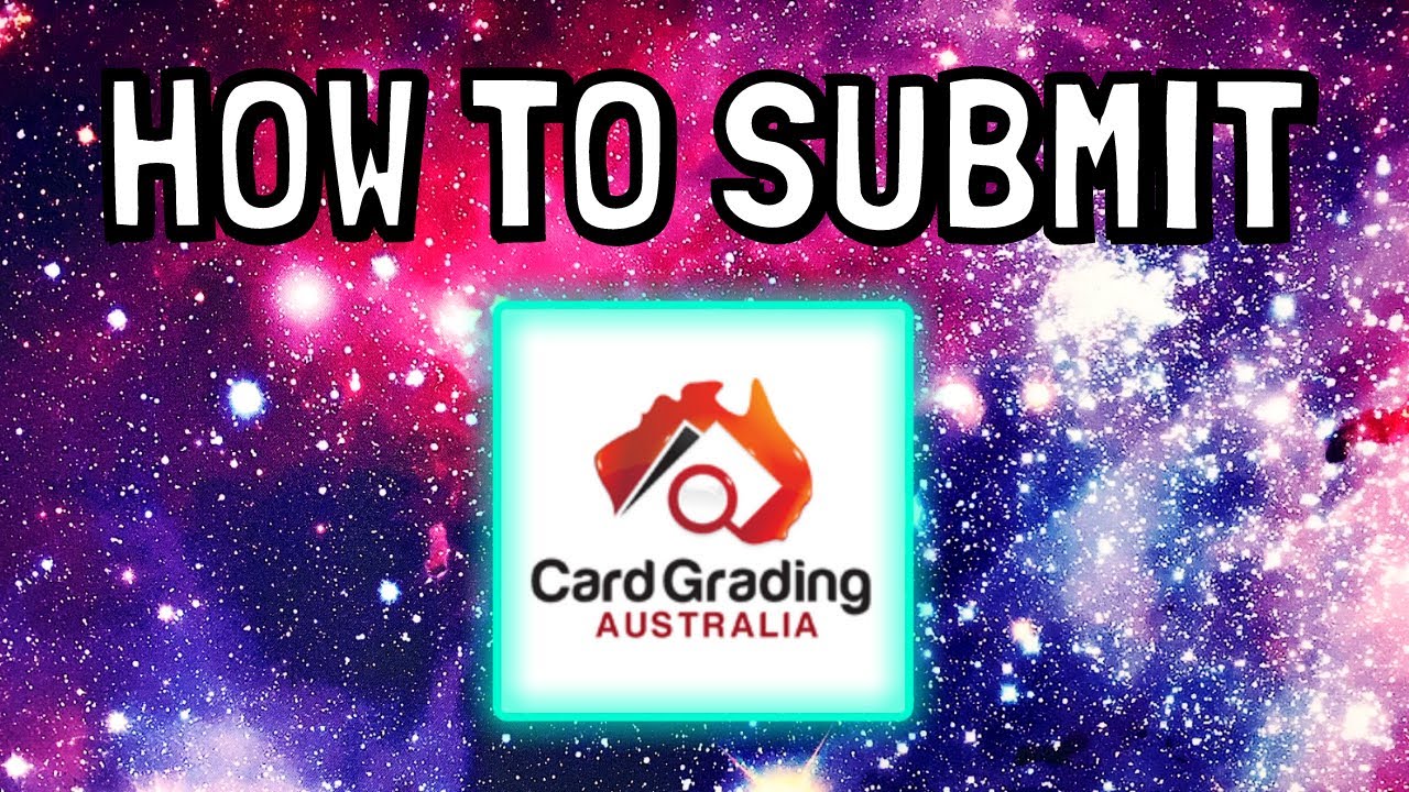HOW to SUBMIT trading CARDS to Card Grading Australia CGA - YouTube