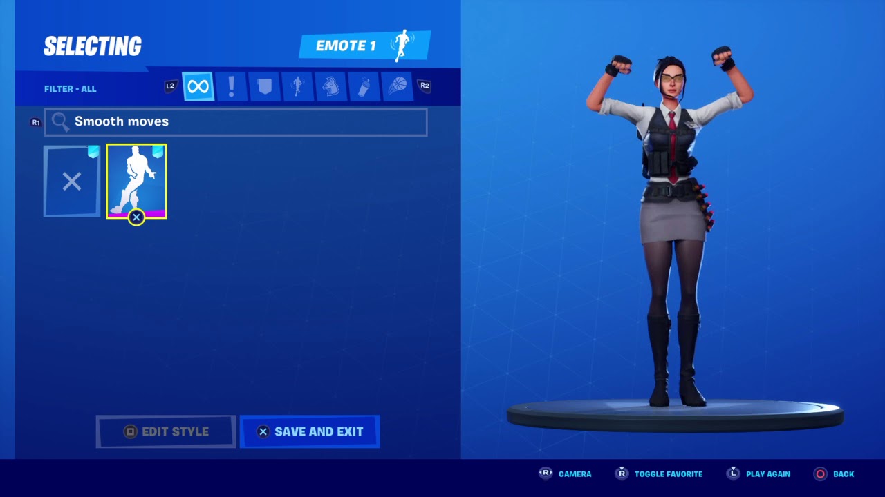 Smooth moves emote 1 hour - YouTube